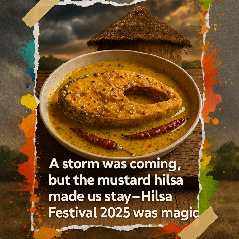 A Storm Was Coming, But the Mustard Hilsa Made Us Stay — Sundarban ...